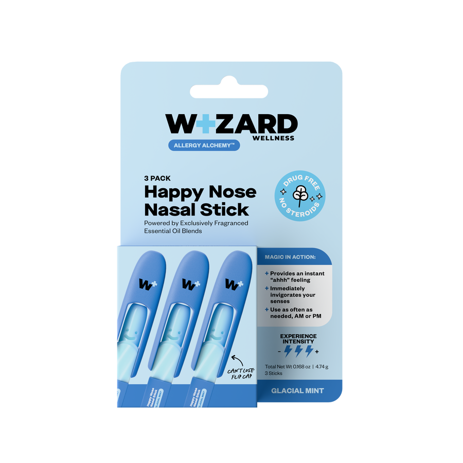 Happy Nose Nasal Stick in Glacial Mint | Wizard Wellness